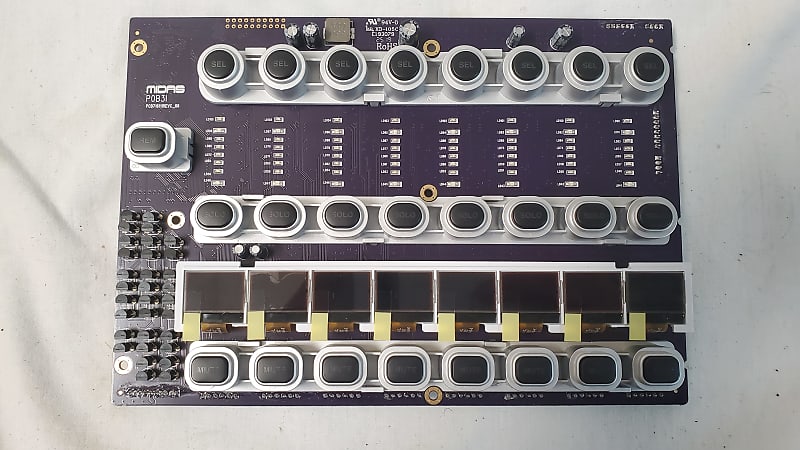 Midas M32 Left Fader Fader L Pcb Sub Assembly Reverb