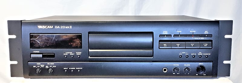 TASCAM DA20 MkII Rackmountable DAT Recorder | Reverb