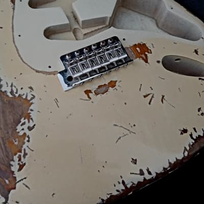 Voodoo Turkey Heavy relic masterbuilt stratocaster srv strat | Reverb