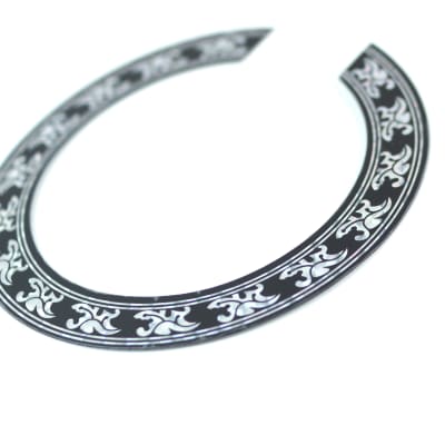 Acoustic Guitar SoundHole ring Decal Sticker self-adhesive | Reverb