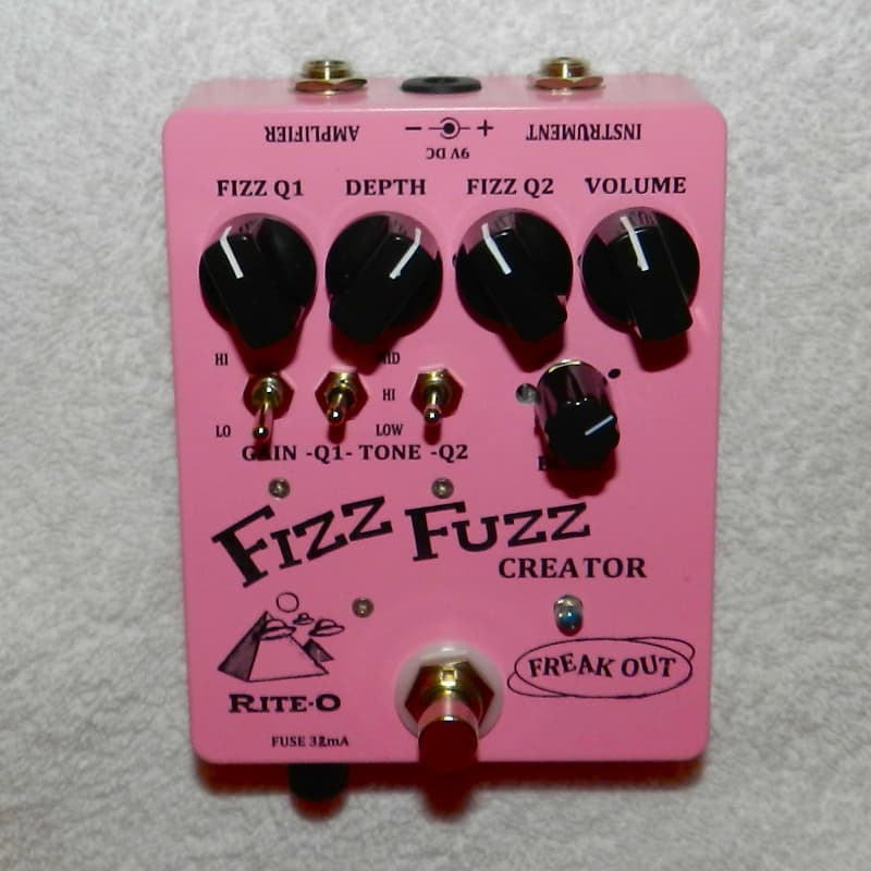 Rite-O Fizz Fuzz CREATOR - Awesome tweakable 60's fuzz | Reverb