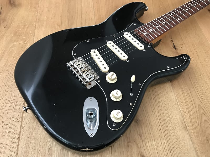 Haar Guitars - Trad S - Traditional S - Relic - aged black - | Reverb