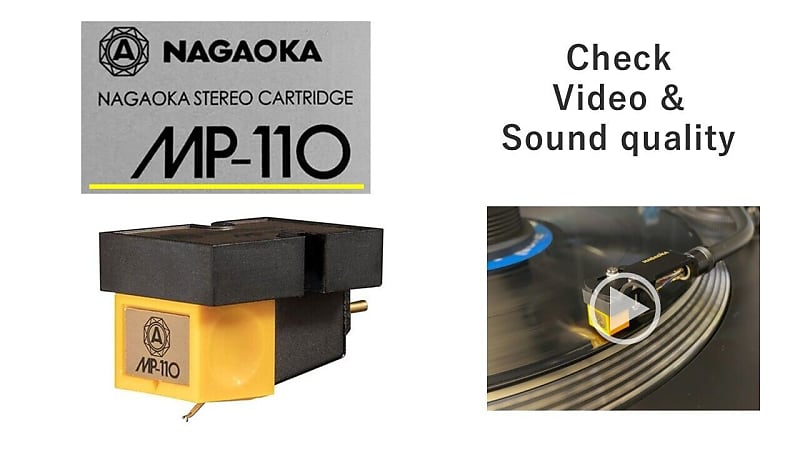 NAGAOKA MP-110 Stereo Cartridge Diamond Stylus Used only for | Reverb