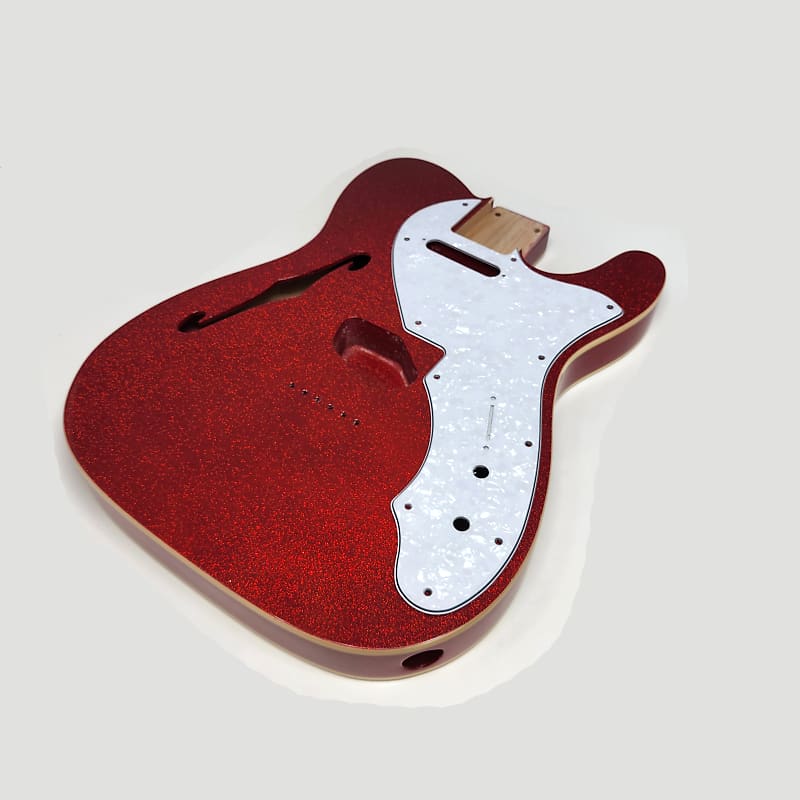 Brio 69 Telecaster Thinline SS Double Bound Alder Body | Reverb