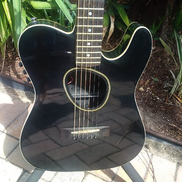 1987 Kramer Ferrington KFT-2 Telecaster style Black | Reverb