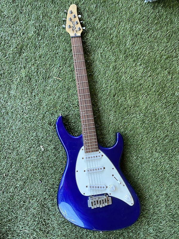 Cort S400 S Series SSS - Blue Electric Guitar Rare “Sterling | Reverb