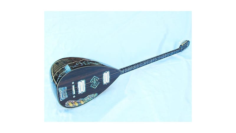 Electric Saz Baglama With Softcase And Extrass ykm5 | Reverb