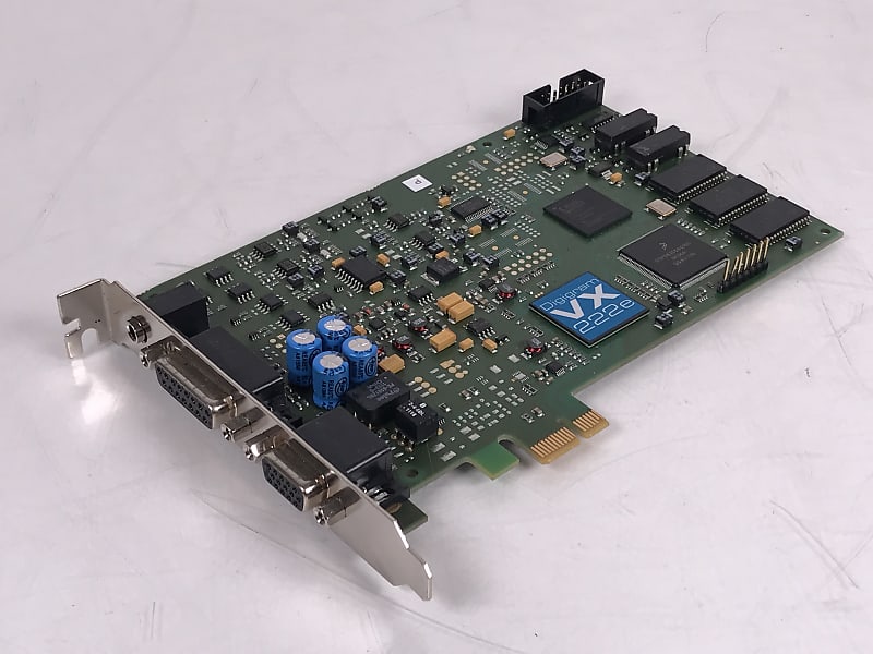 Digigram VX222e PCIe Digital Broadcast Audio Card | Reverb