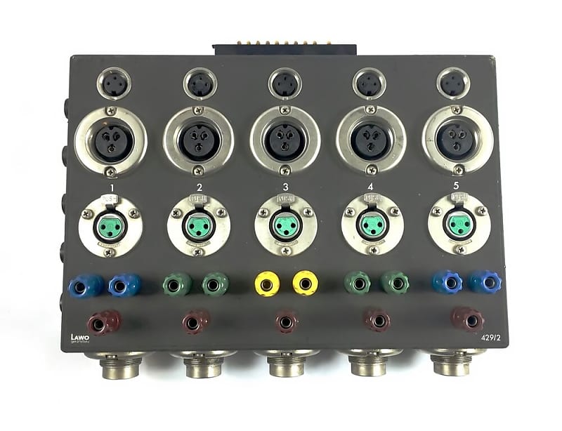 Studiobox, Stagebox | 5-channel Typ 2 (grey) | Reverb