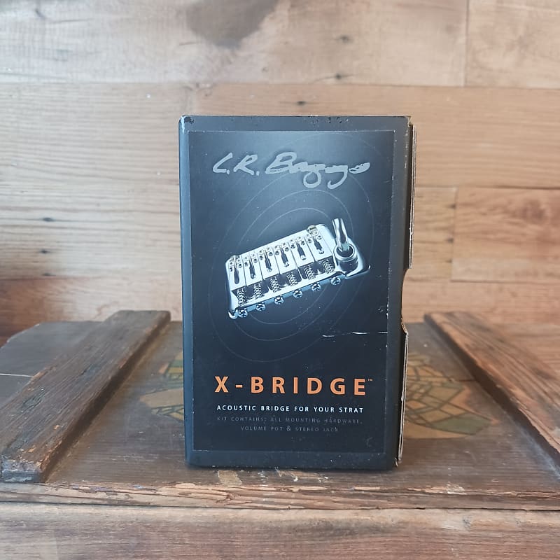 LR Baggs X Bridge Acoustic Bridge for your Strat | Reverb