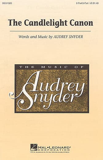 The Candlelight Canon Discovery Choral 2 Part / 3 Part Audrey | Reverb