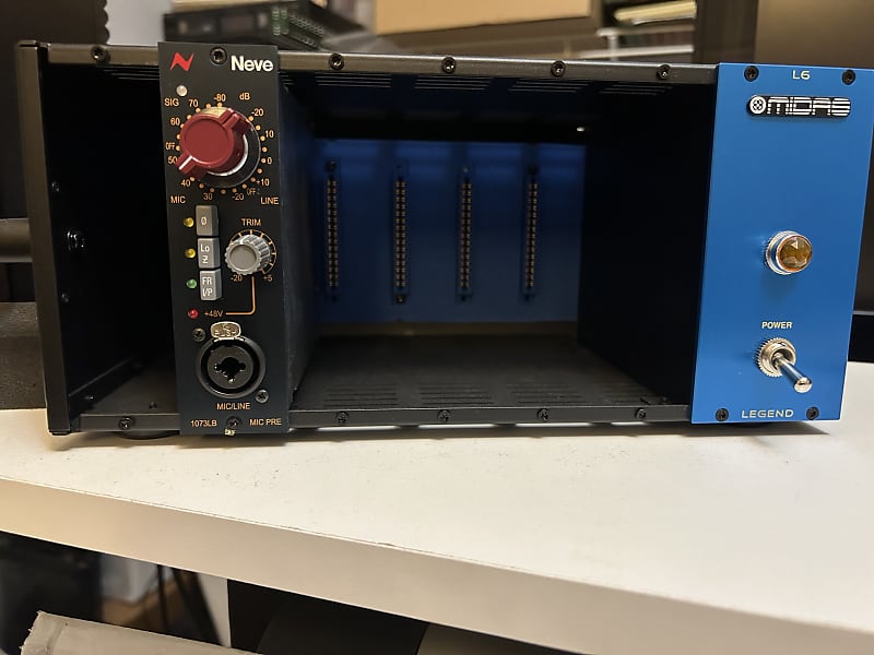 Neve 1073 mic pre with 6 space portable chassis | Reverb