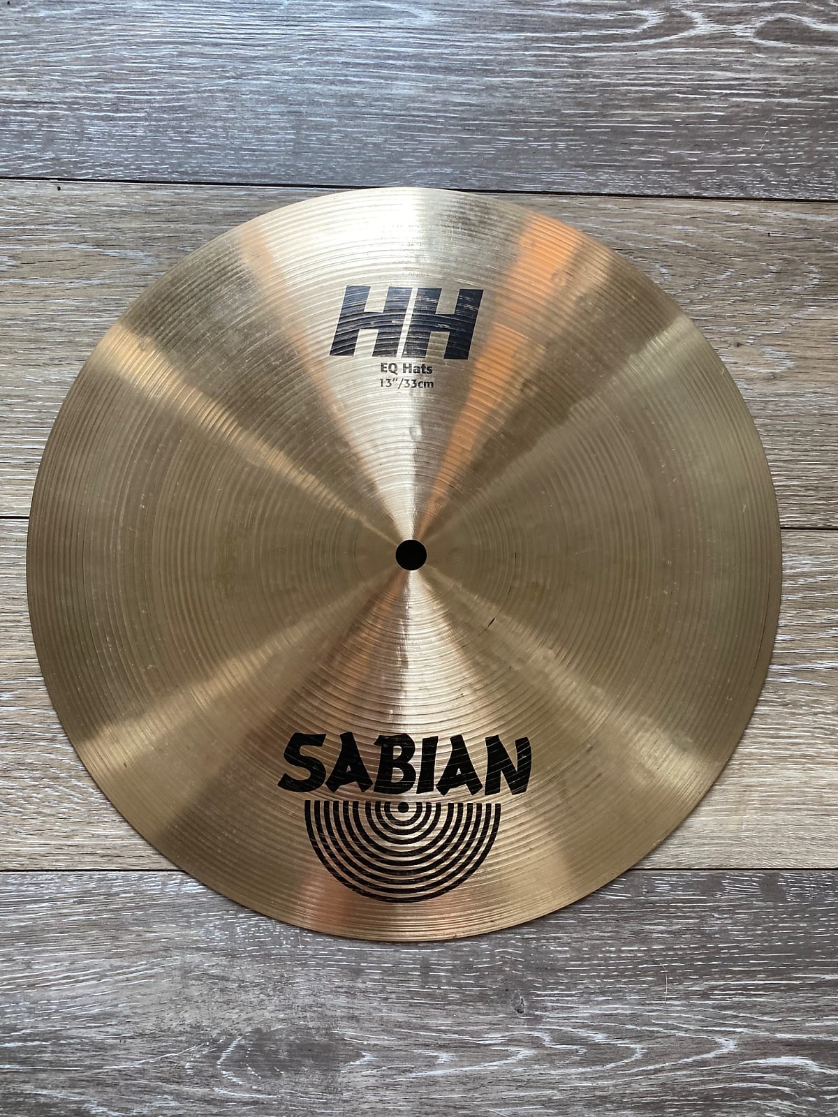 Sabian 13" HH Hand Hammered EQ Hi-Hat Cymbals (Pair) | Reverb