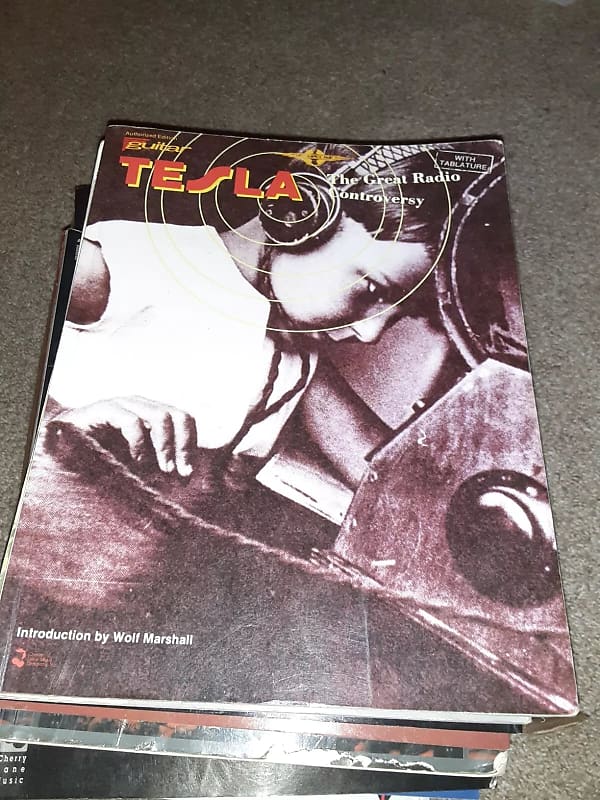 TESLA - THE GREAT RADIO CONTROVERSY - GUITAR TAB BOOK - | Reverb