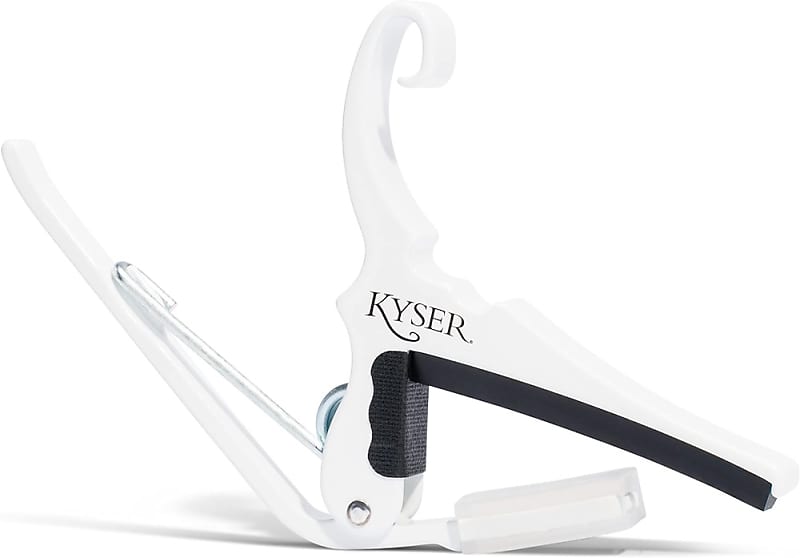 Kyser 6-String Capo Quick-Change Capo - White | Reverb