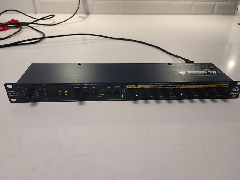 Symetrix 606 delay machine 2000's - Blue | Reverb