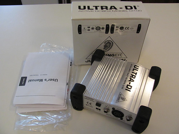 Behringer Ultra-DI DI100 Professional Active DI box | Reverb