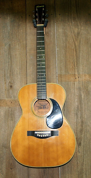 Vintage 1972 Alvarez Model 5038 Japan Made Acoustic w/ Flame | Reverb