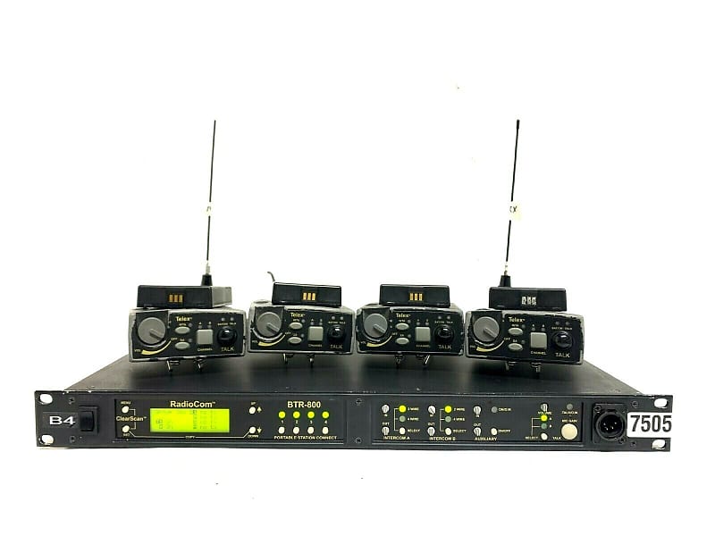 Telex Radiocom BTR-800/TR-800 B4 band Wireless Intercom | Reverb
