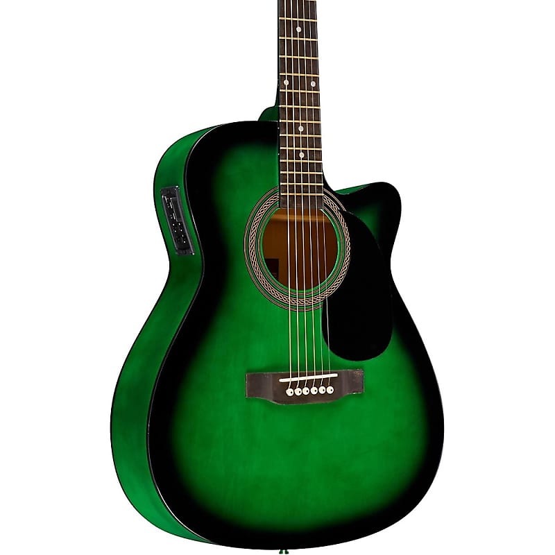 Rogue RA-090 Concert Cutaway Acoustic-Electric Guitar Regular | Reverb