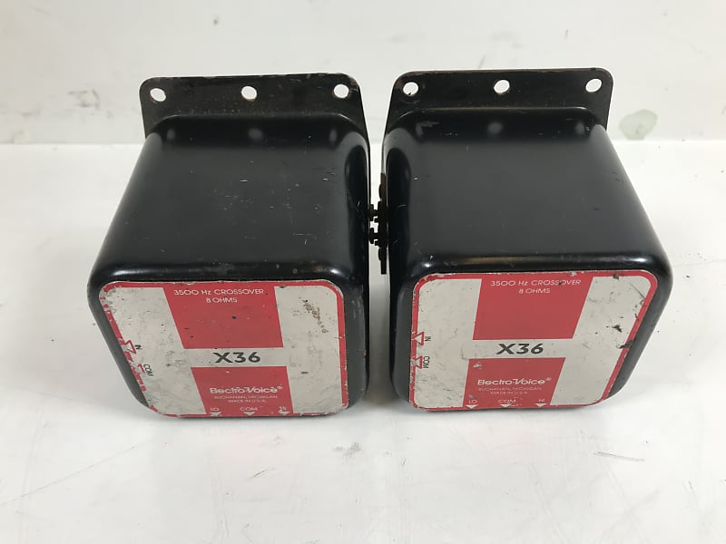 Pair Vintage Electro Voice EV X36 Crossover 16 | Reverb Deutschland