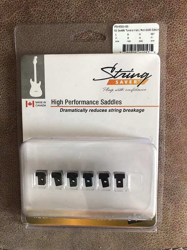 Graph Tech PS-8501-00 String Saver Saddles for Gibson | Reverb