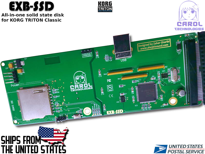 EXB-SSD All-in-one Solid State Disk for KORG TRITON Classic | Reverb