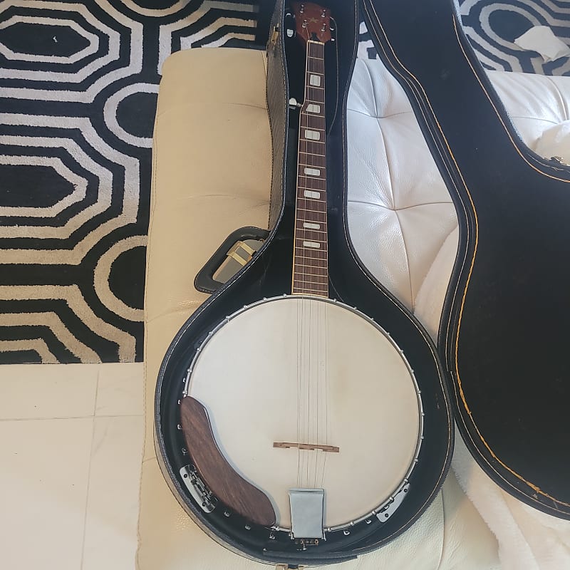 Banjo Vintage made in Japan with case | Reverb