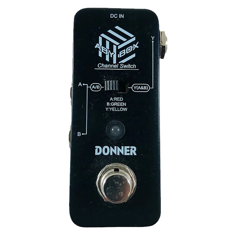 Donner EC1162 ABY Box Line Selector AB Switch Mini Guitar | Reverb