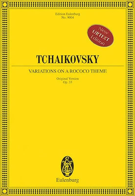 Variations on a Rococo Theme (Original Version), Op. 33 | Reverb