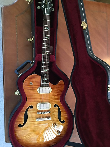 Robin Savoy Archtop 335ish SBST | Reverb