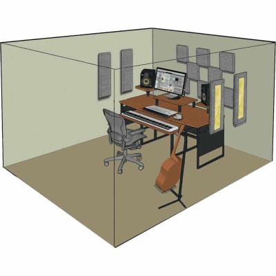 Primacoustic MAXTRAP-N Bass trap d'angle noir | Reverb Deutschland