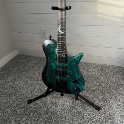 Kiesel Zeus Custom Built Rainbow Sparkle Headless Electric | Reverb