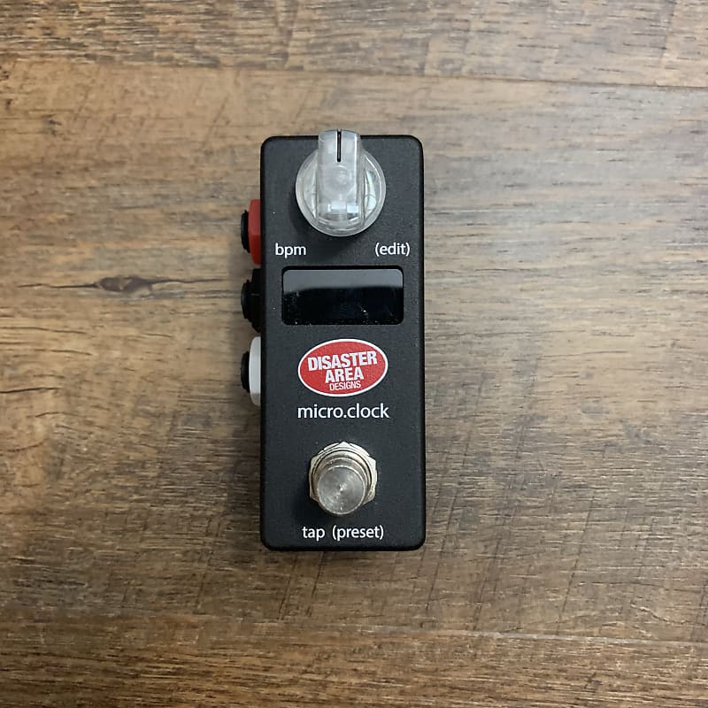 Disaster Area Designs Micro.Clock Black | Reverb