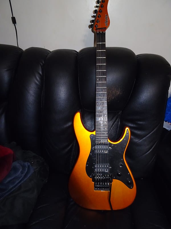 Schecter FR SFG Lambo Orange | Reverb