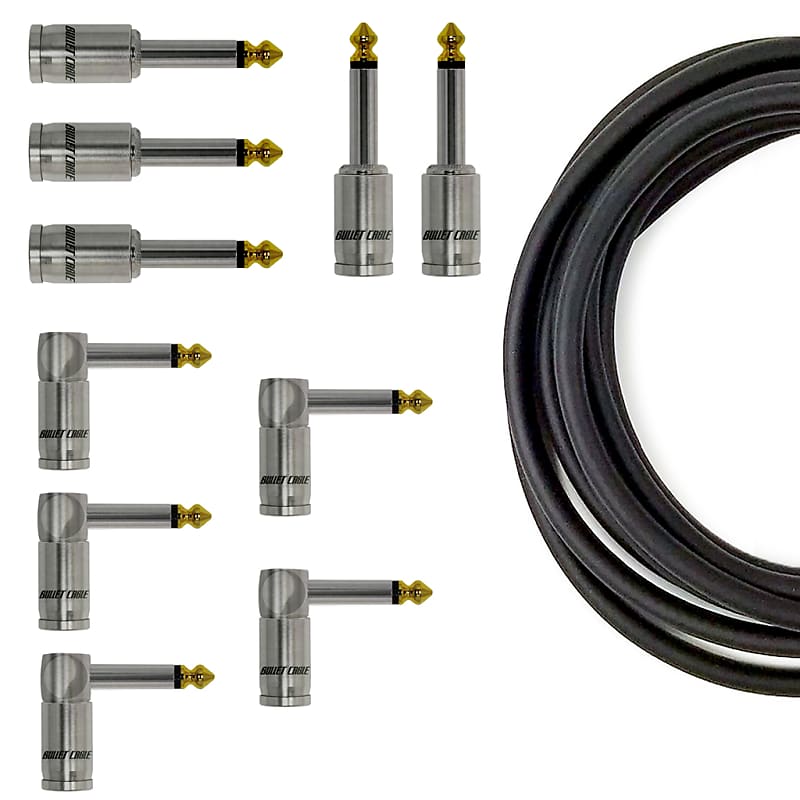 Bullet Cable SLUG Straight Right Angle Solderless Cable Kit | | Reverb