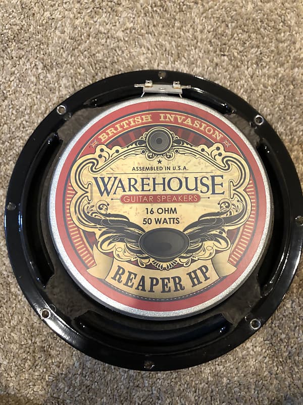 Warehouse speaker Reaper 2021 Black | Reverb UK