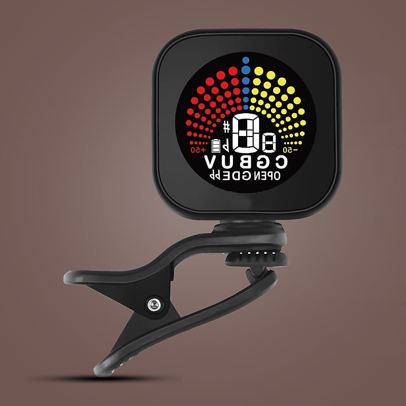 2.0 Guitar Tuner Clip On, Rechargeable Guitar Tuner for 6 | Reverb