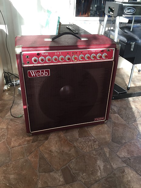 Webb 6-14 E 1960-1970 Red | Reverb
