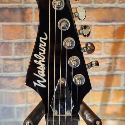 Washburn USA Custom Shop Paul Stanley Flying V Gloss Black w/ | Reverb