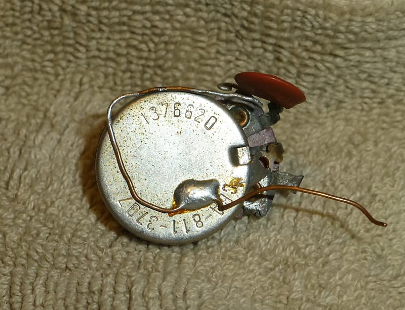 Fender Stratocaster 1966 Split Shaft 250k Pot Potentiometer | Reverb