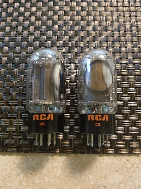 RCA 6L6GC Pair 1970's NOS+ Matched 1970 | Reverb