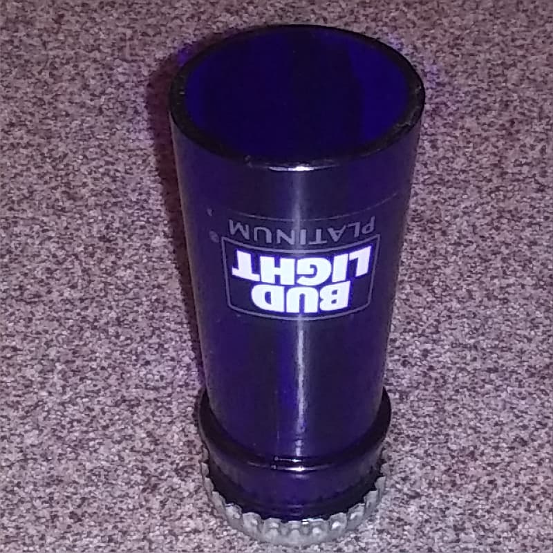 Bottleneck Guitar Slides Bud Light Platinum Slide | Reverb