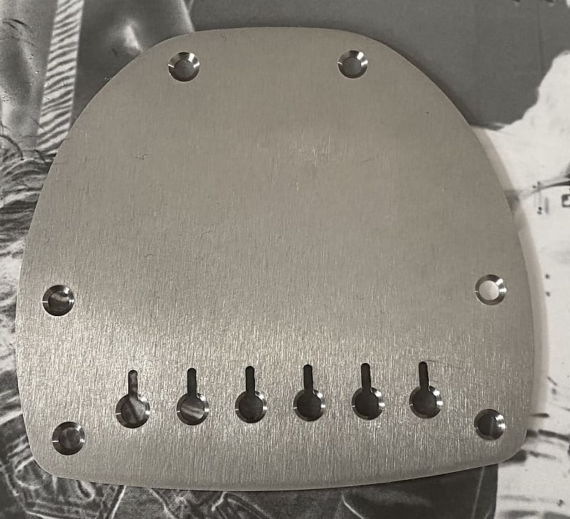 Brushed Finish Hardtail Conversion Plate for | Reverb