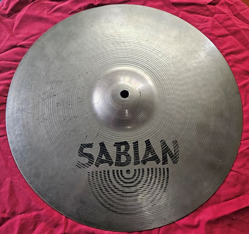 Sabian AA 15" Medium Crash Cymbal (1990s) Traditional Finish | Reverb