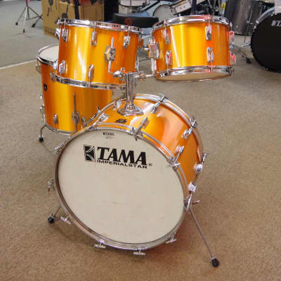 Vintage Tama Imperialstar 4 Piece Shell Pack - Metallic | Reverb