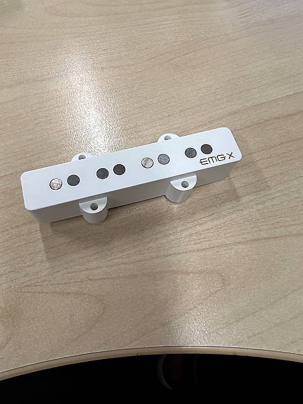 EMG SJVX Active Short J Bass Pickup 2015-Present White | Reverb