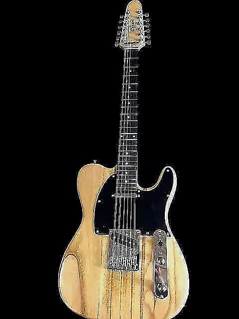 Custom Cozart Natural 12 String Tele Style Electric Guitar | Reverb