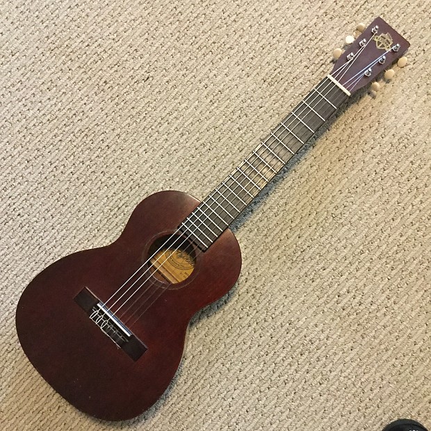 Favilla B2 Baritone Ukulele - 6 string 1/2 size guitar? | Reverb