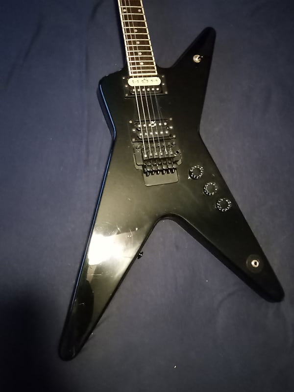 Washburn Dime Blackjack Dimebag Darrell Signature Guitar 1998 | Reverb